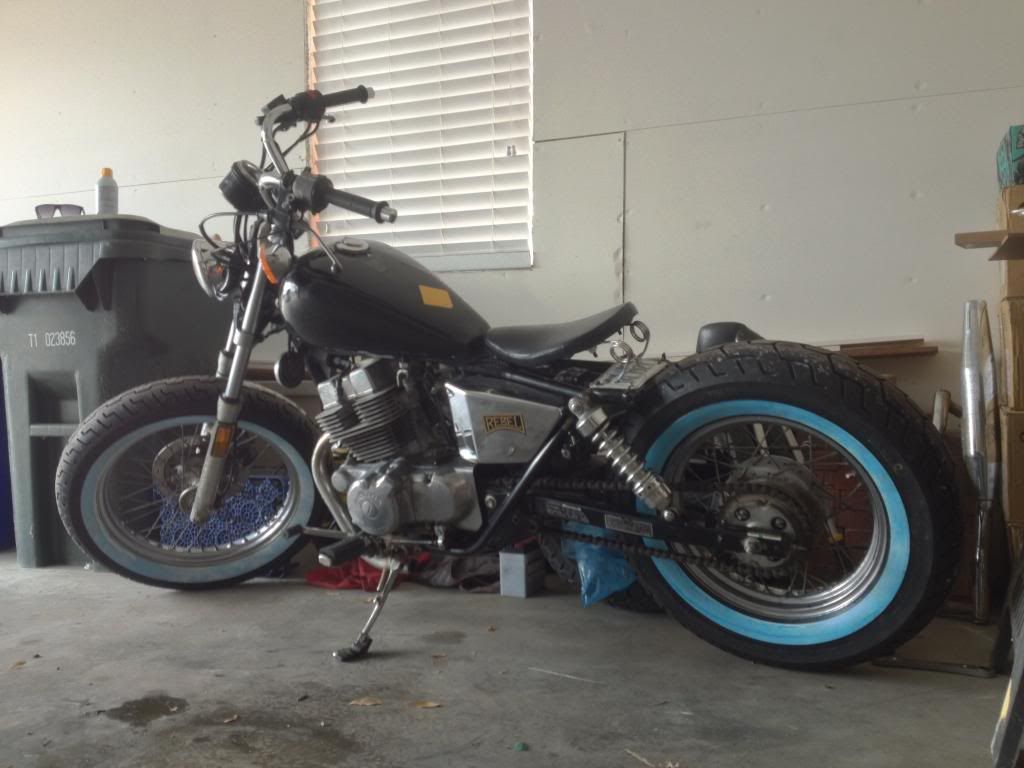85 Honda Rebel 250 Bobber